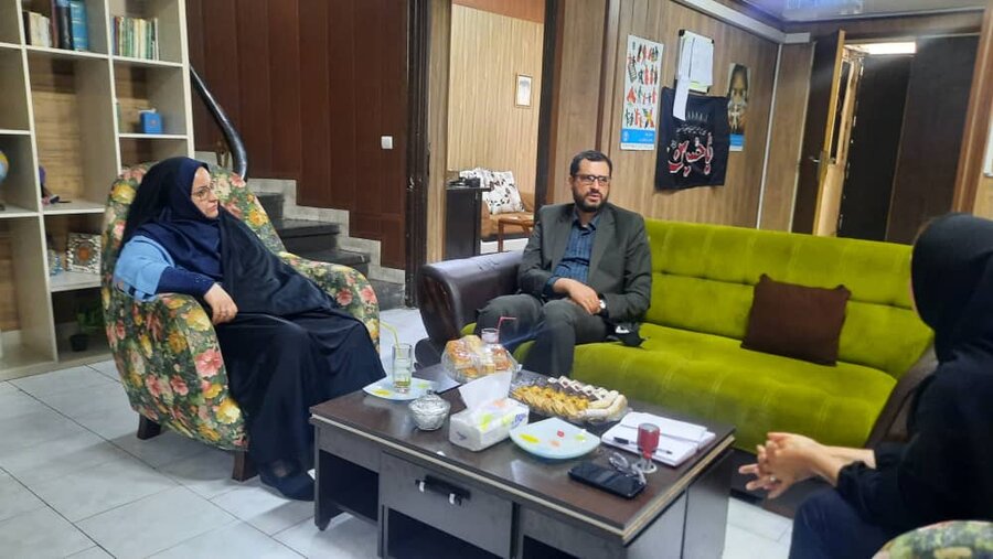 شمیرانات بازدید معاون امور اجتماعی و فرهنگی شهرداری منطقه یک تهران از